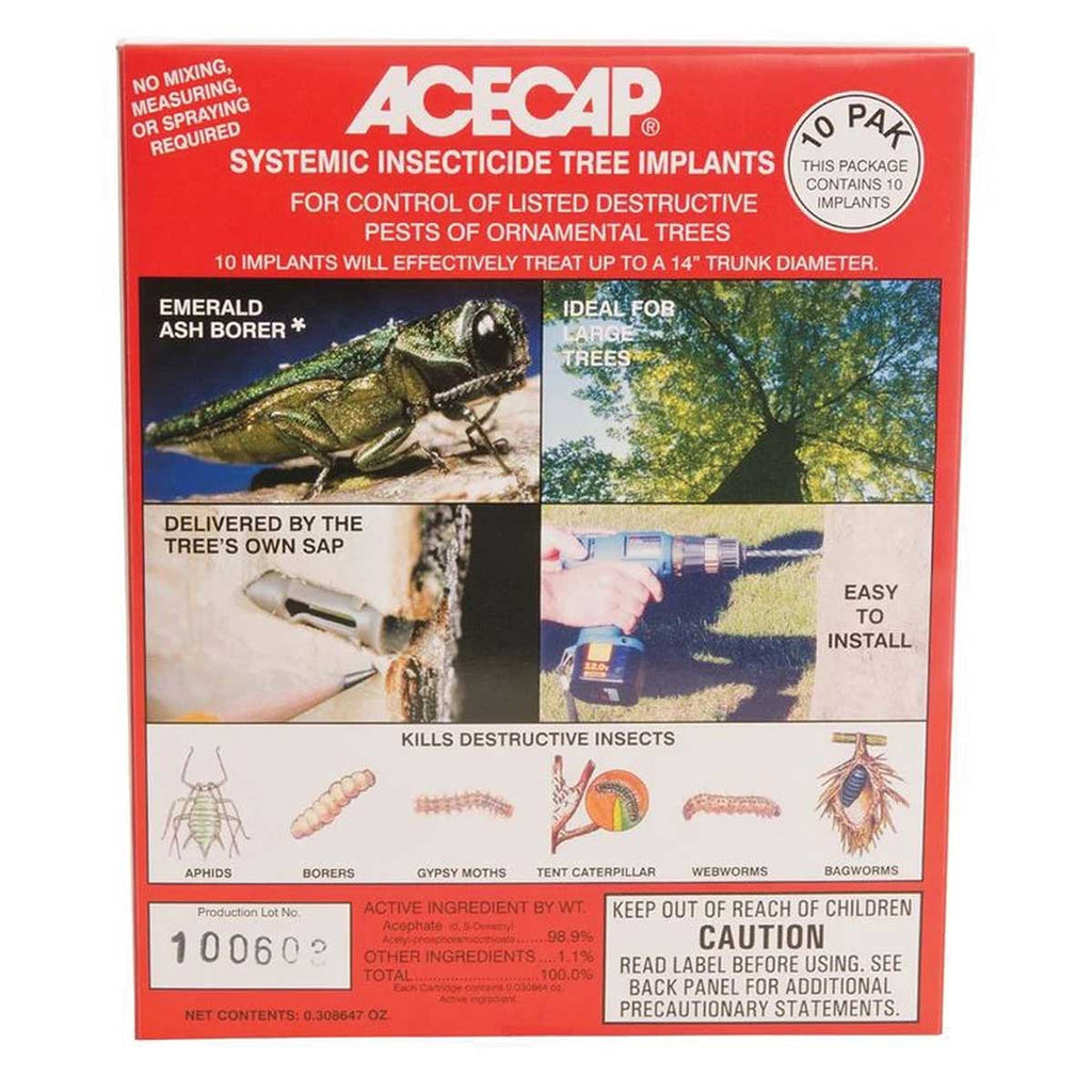 ACECAP Systemic Insecticide Implants | 10 Pack | Gemplers