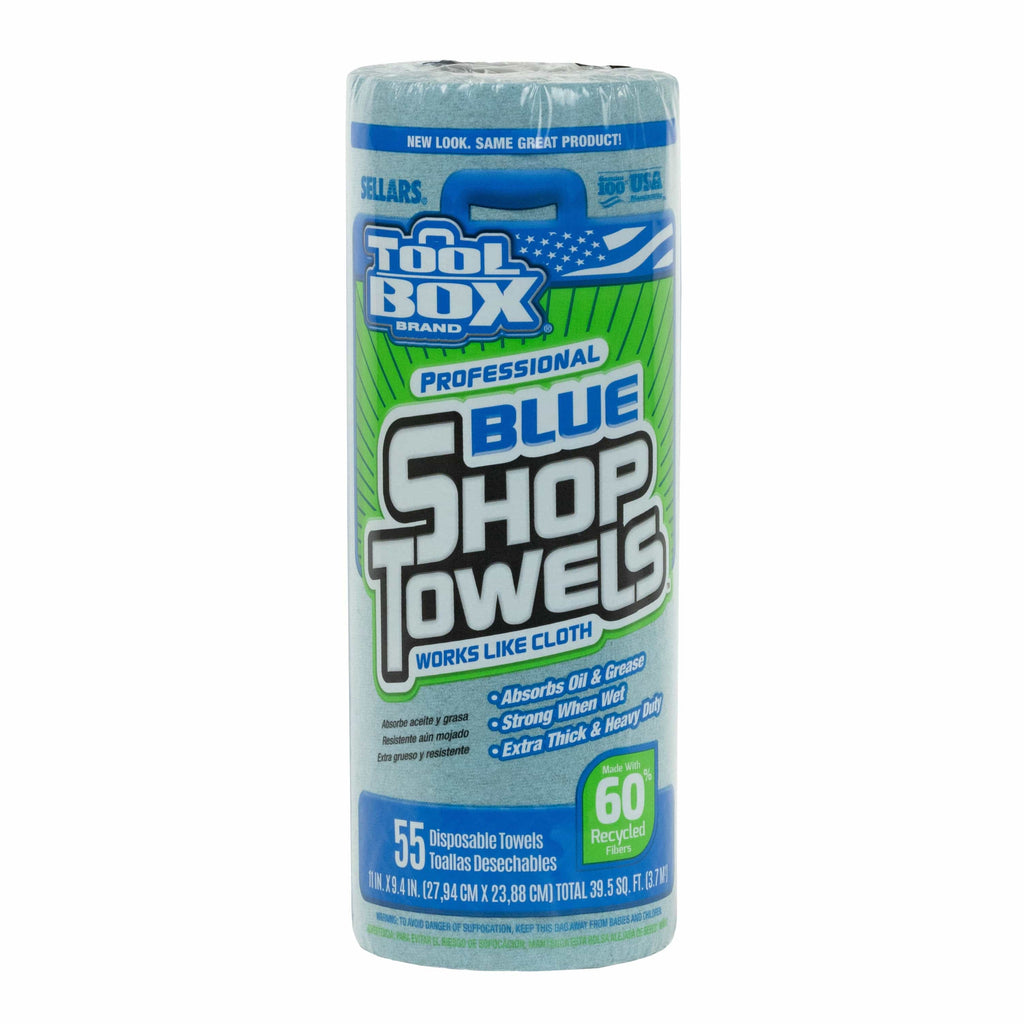 Sellars TOOLBOX Z400 Roll of Blue Shop Towels | Gemplers