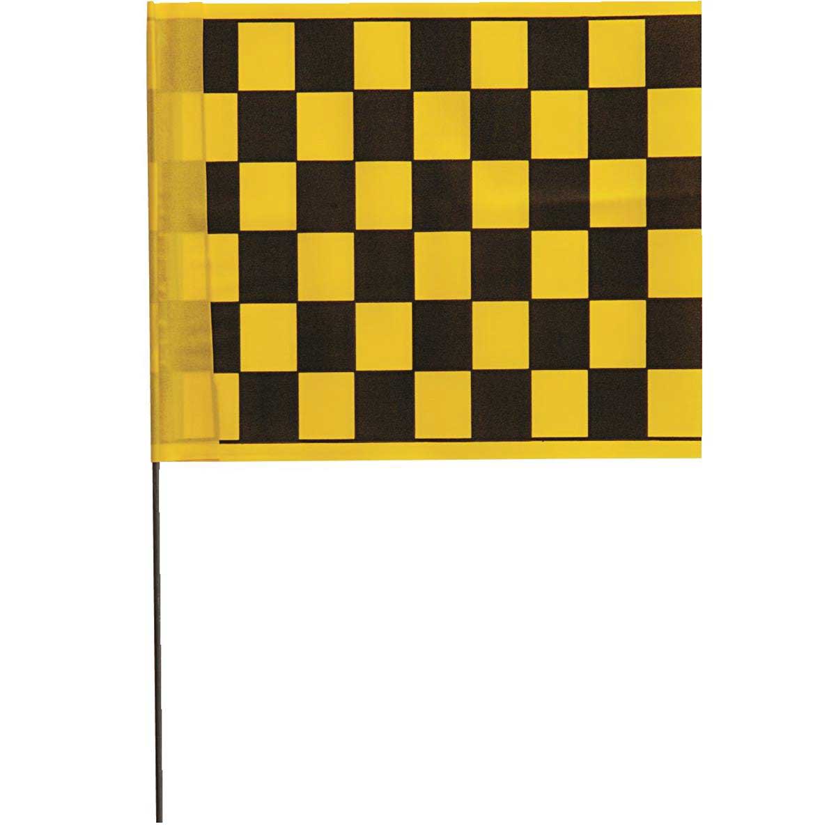 Blackburn 4" x 5" Patterned Marking Flags with Wire Stakes | 100 Pack ...