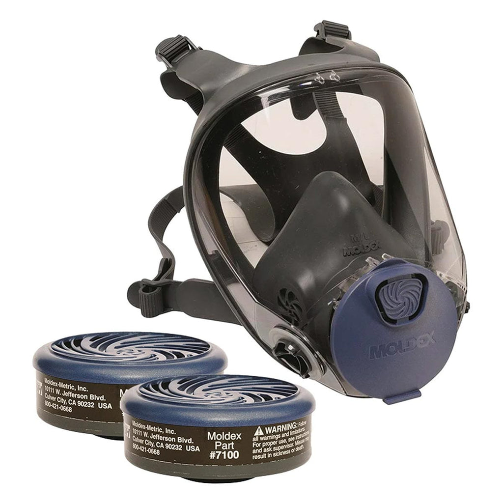 Moldex 9000 Series Full Face Respirator with OV Cartridges | Gemplers