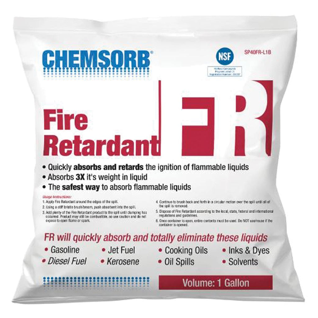 CHEMSORB™ FR - Flammable Liquid Retardant Absorbent | Gemplers