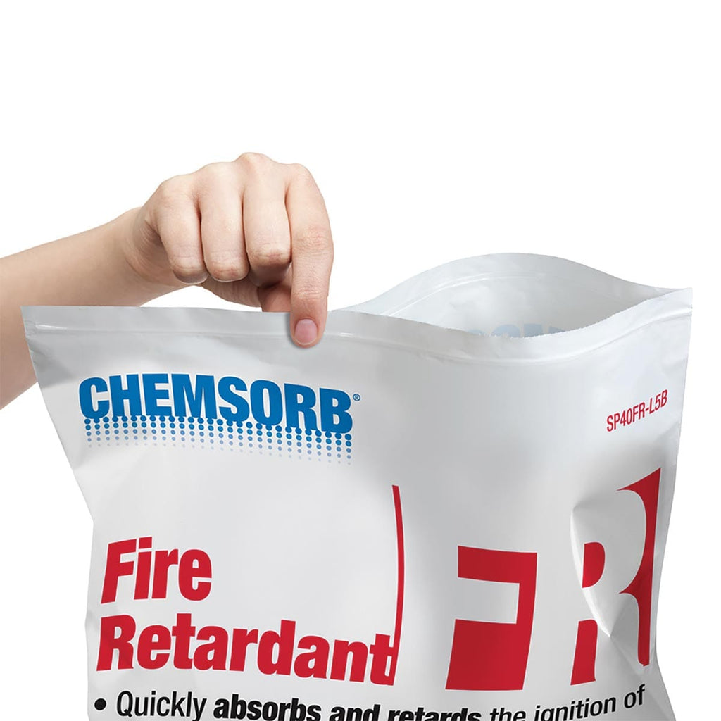 CHEMSORB™ FR - Flammable Liquid Retardant Absorbent | Gemplers
