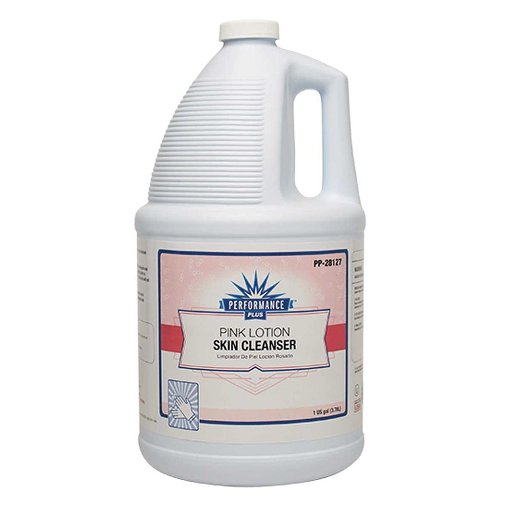 Performance Plus Pink Lotion Skin Cleanser 1 Gallon | 4 Count | Gemplers