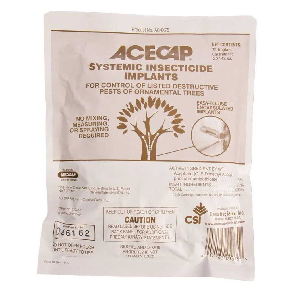 ACECAP Systemic Insecticide Implants | 75 Pack | Gemplers