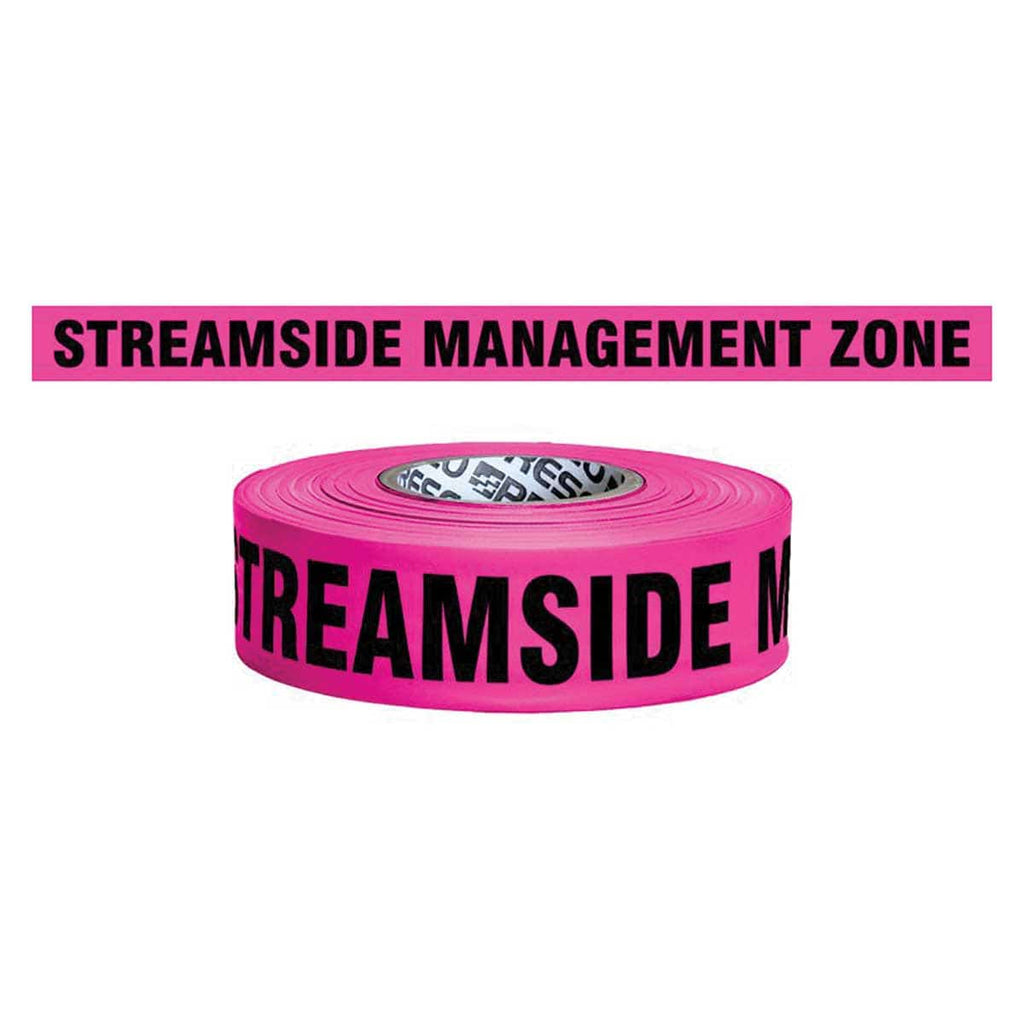 Presco Printed Roll Streamside Management Zone Flagging Tape, 1-1/2" x ...