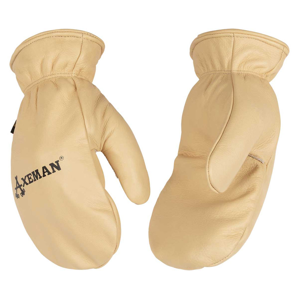 Axeman Insulated Cowhide Leather Mitts | Gemplers