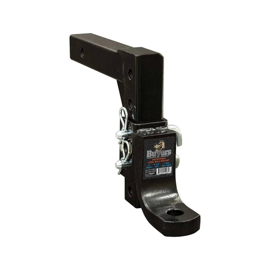 Buyers Products 4-Position 2" Solid Shank Ball Mount 1803095 | Gemplers
