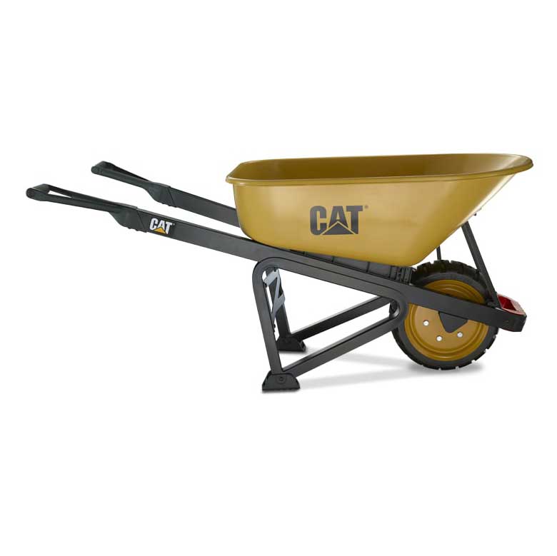 Cat Tools 6 Cu. Ft. Poly Wheelbarrow K22-100 09936 | Gemplers