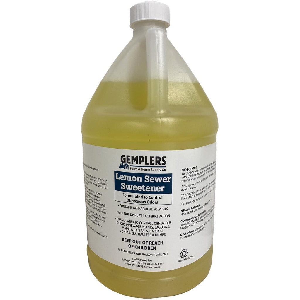 Gemplers Lemon Sewer Sweetener, 1 Gallon