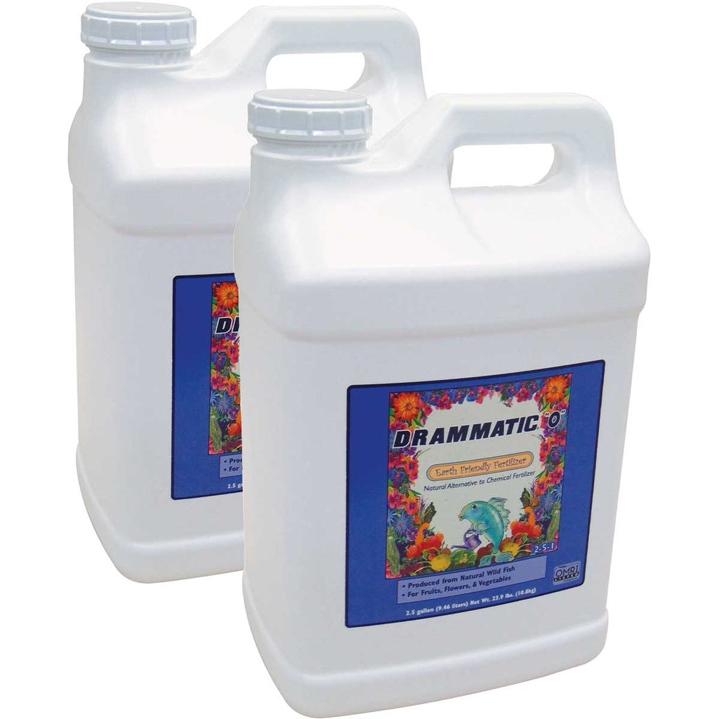Drammatic O Organic Fish Fertilizer, 5 Gallons | Gemplers