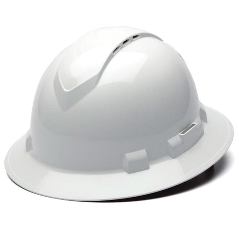 Ridgeline Full Brim Vented 4 Point Ratchet Hard Hat | Gemplers