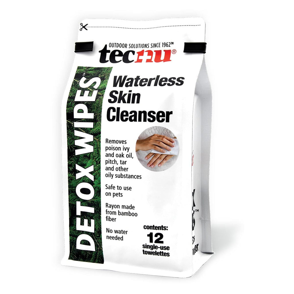 Tecnu Detox Wipes Poison Ivy Skin Cleanser Towelettes | Gemplers